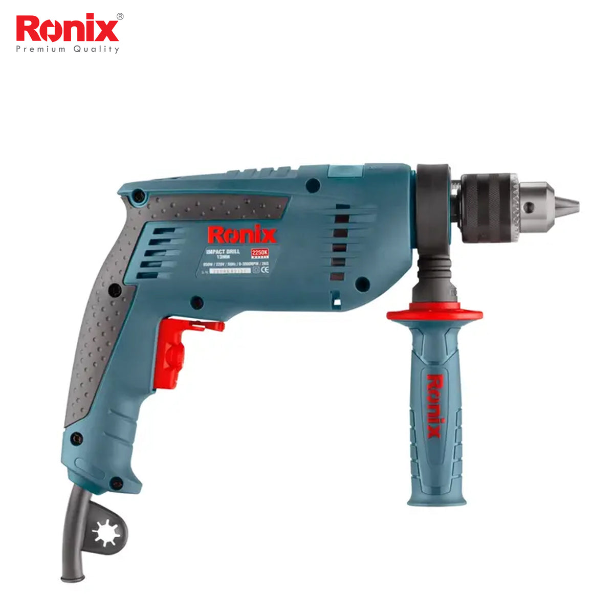 Ronix 2250K Electric Impact Drill 13mm 850W-keyed – SlymFitting