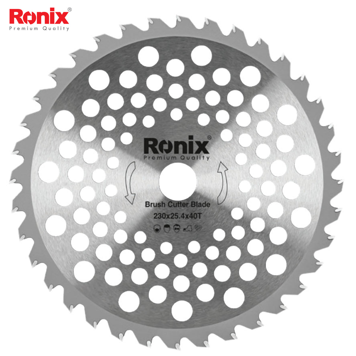 Ronix Brush cutter blade 230x40 mm - RH5190 – SlymFitting