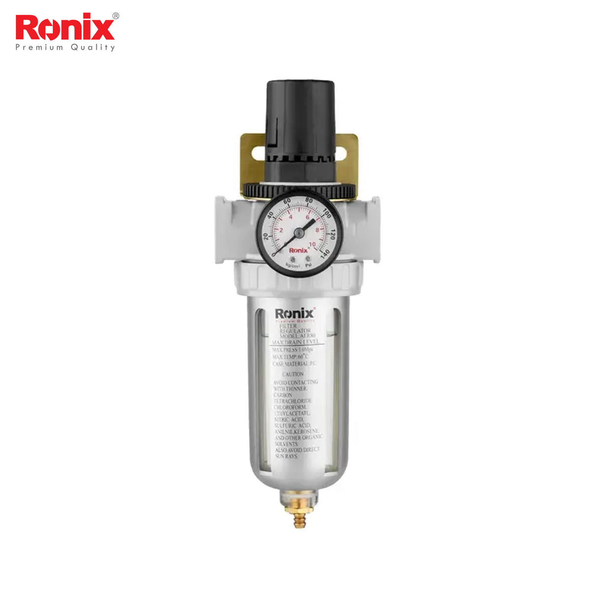 Ronix Air filter regulator 140 Psi - RH6901 – SlymFitting