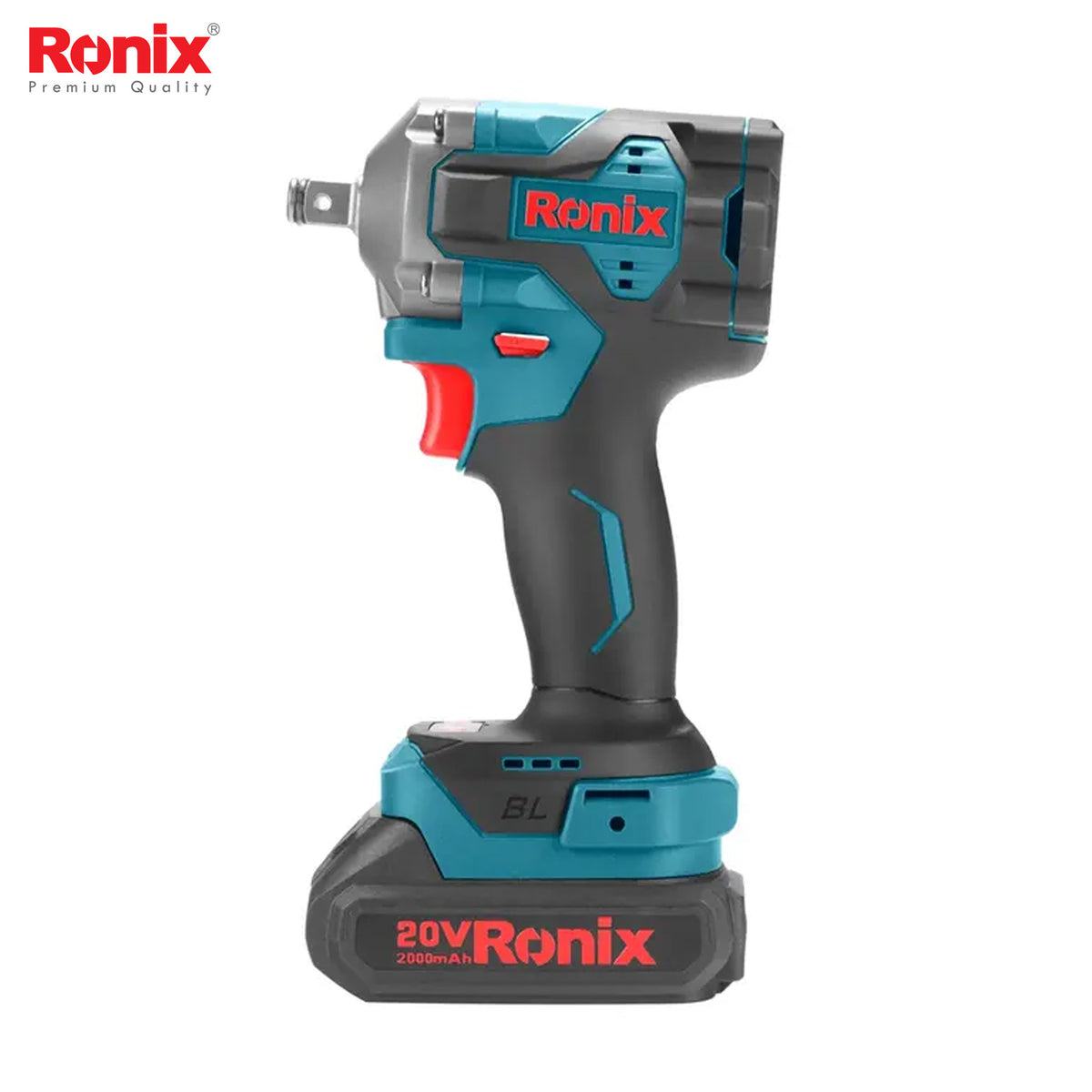 Ronix 20V Brushless impact wrench 1/2 inch-350Nm - 8654 – SlymFitting
