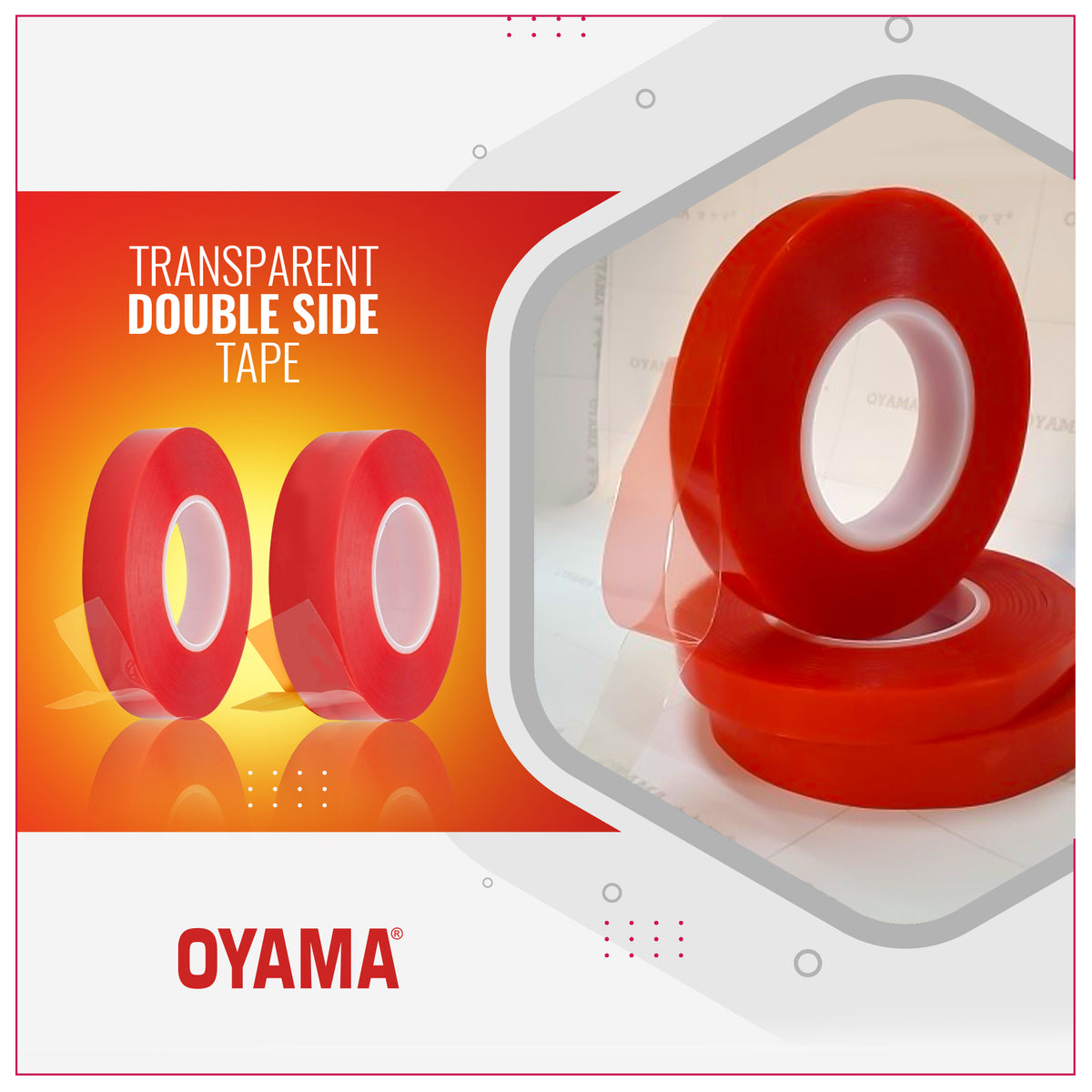 TRANSPARENT DOUBLE SIDE TAPE – SlymFitting