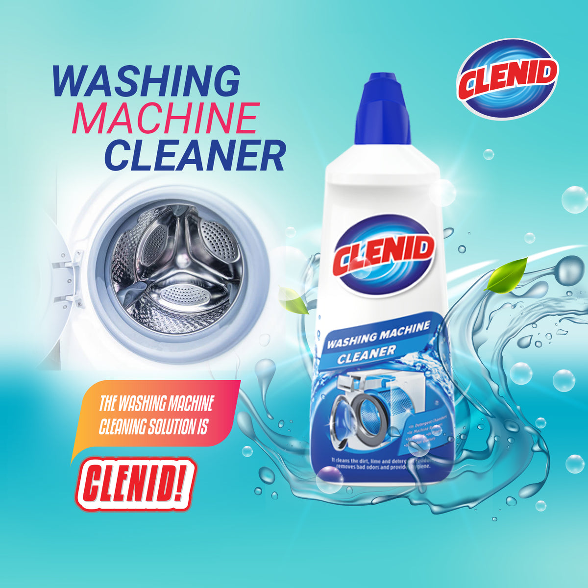 Clenid Washing Machine Cleaner - 400ml – SlymFitting
